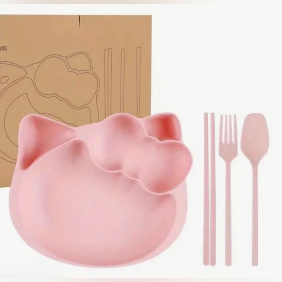 Hello Kitty | Dining | Hello Kitty Set Dinner Set New | Poshmark